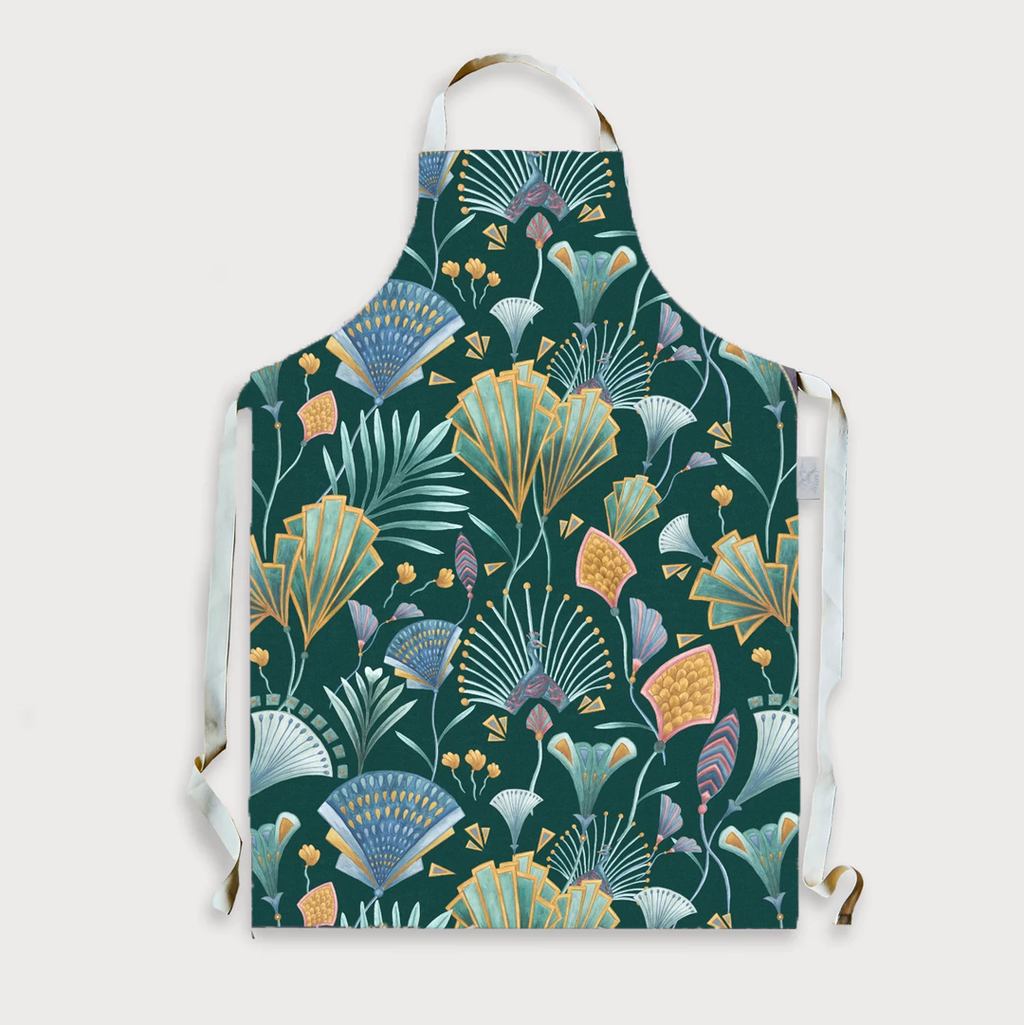 Emerald Fan Apron – The Chateau